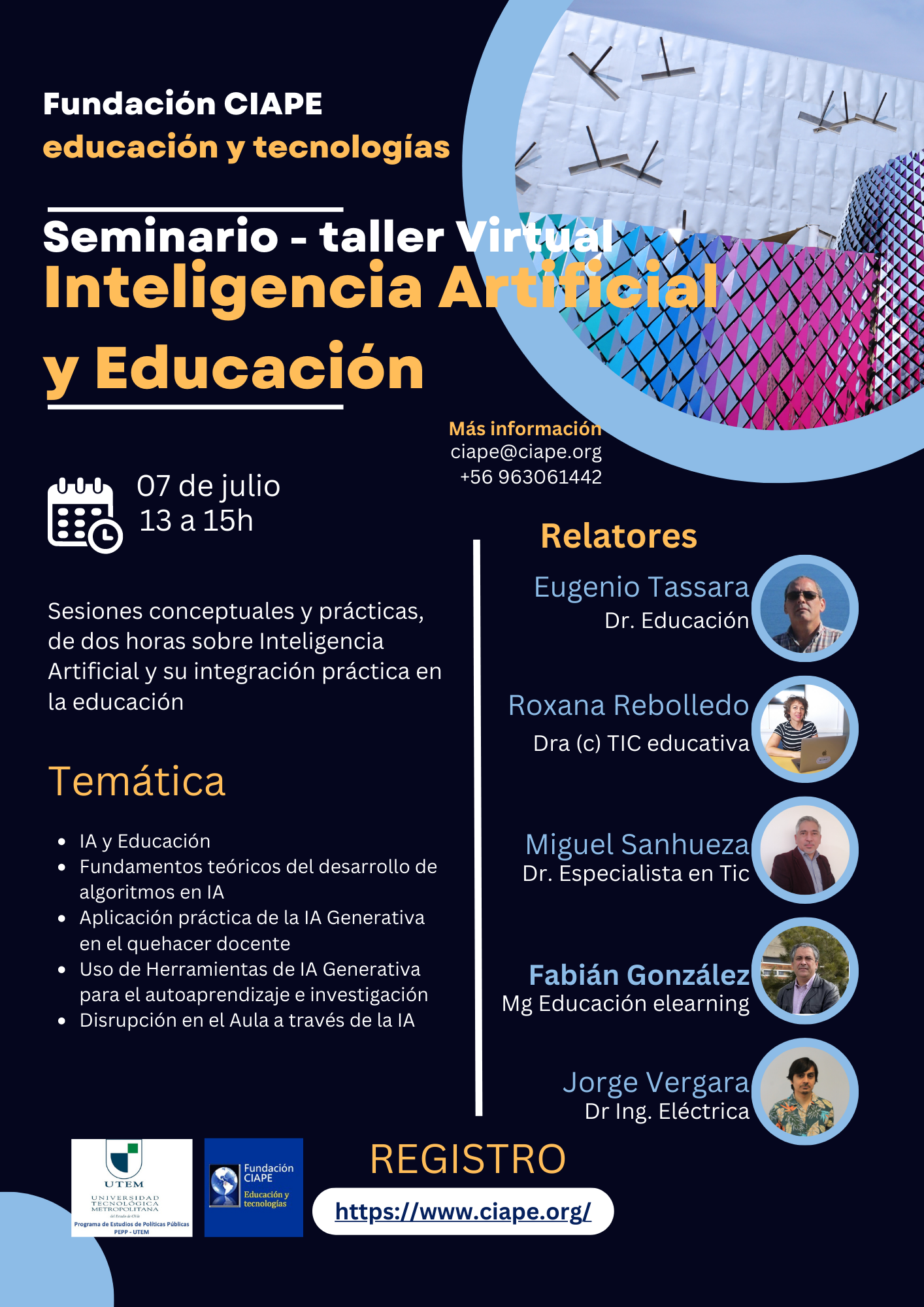 Seminario – Taller. Inteligencia Artificial (IA): oportunidad e ...